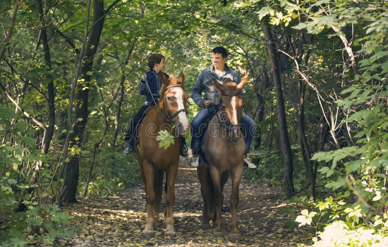 Horseback riding stock photo. Image of person, center - 45024108