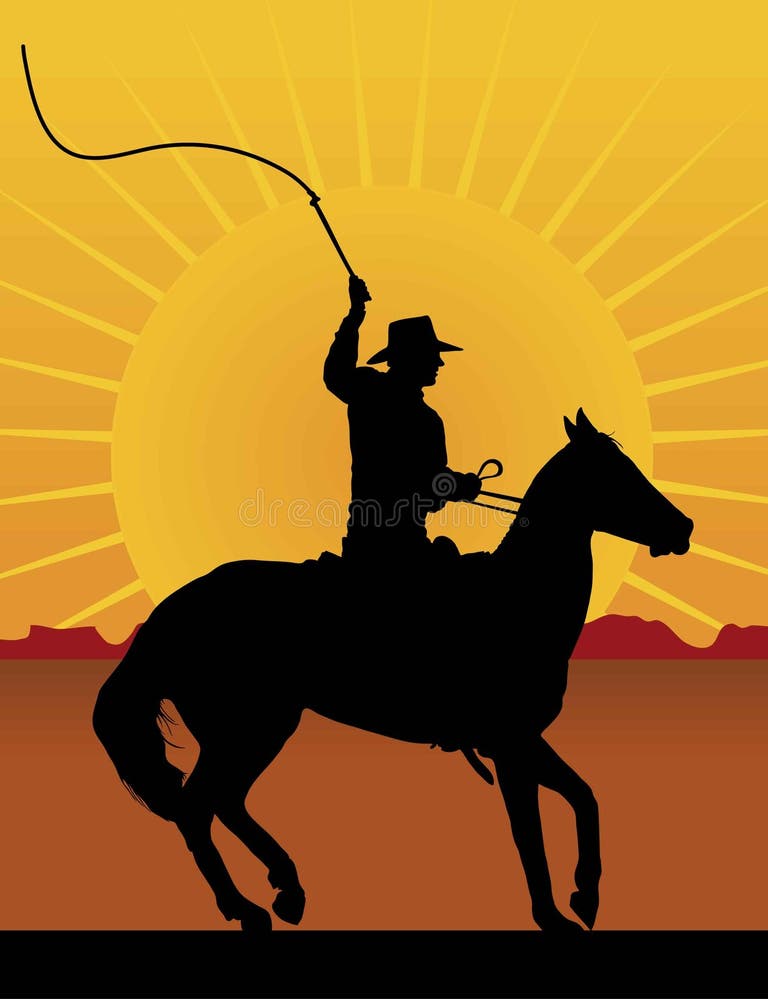 Cowboy Whip Stock Illustrations – 962 Cowboy Whip Stock Illustrations ...