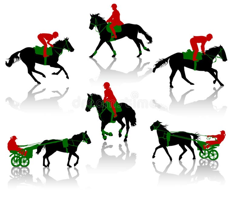 Young Women Riding Horses Stock Illustrations – 25 Young Women Riding ...