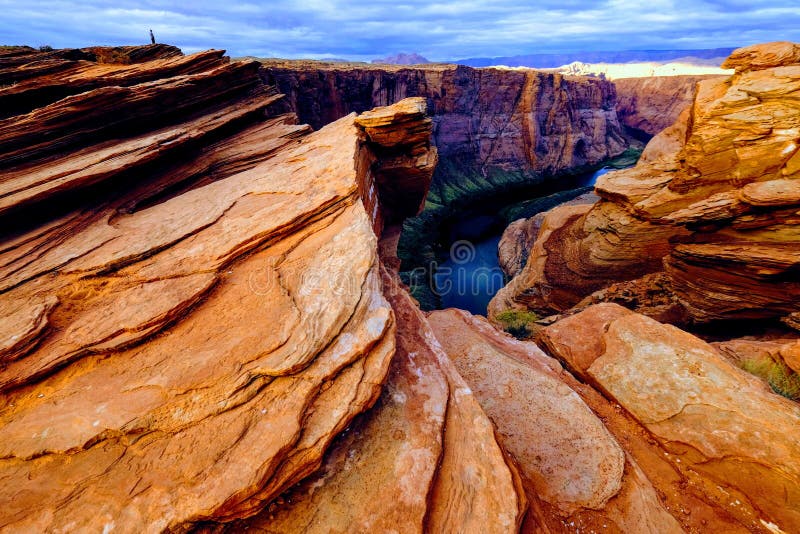 Horseshoe Bend stock image. Image of beautiful, nature - 185776639