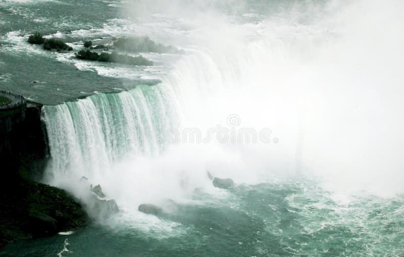 Horseshoe Falls in Ontario stock image. Image of rapid - 3658877