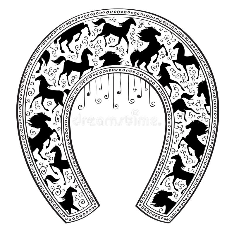 Horseshoe Pattern Printable