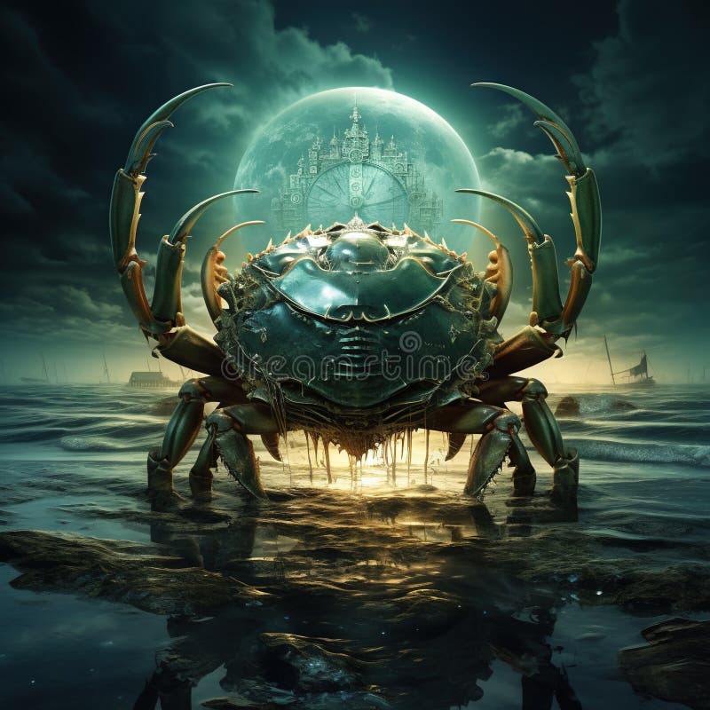 Horseshoe Limulus Polyphemus Stock Illustration - Illustration of ...