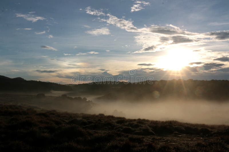 Horton Plains National Park in the Morning Stock Photo - Image of ...