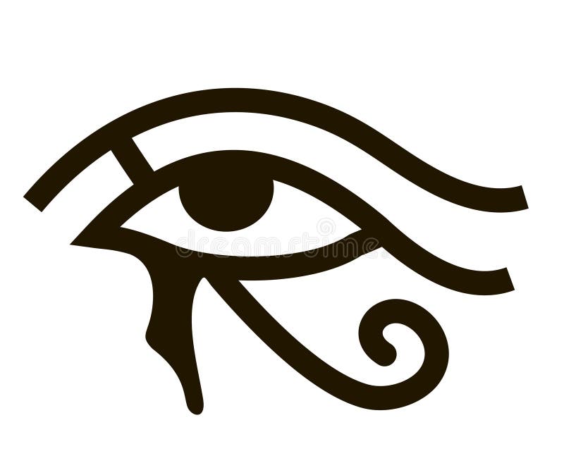 Horus Eye. Wadjet - an Ancient Egyptian Symbol, the Left Hawk Eye of ...