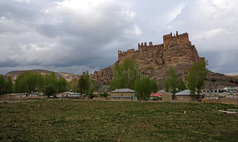 Hosap Castle, Located in Van Stock Photo - Image of sculpture, relief ...