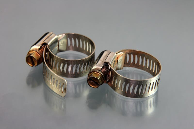 Hose clips stock image. Image of secure, hose, hold, fasten - 11293091