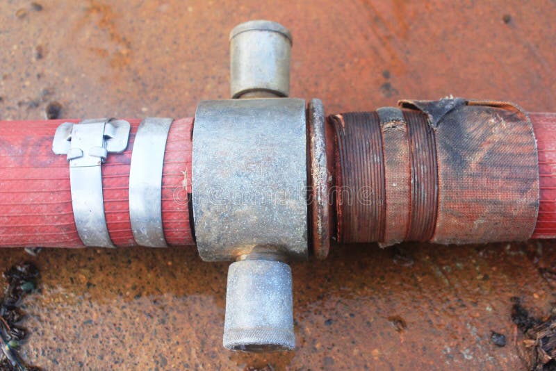 Hose Connection stock photo. Image of protection, ejected - 75948638