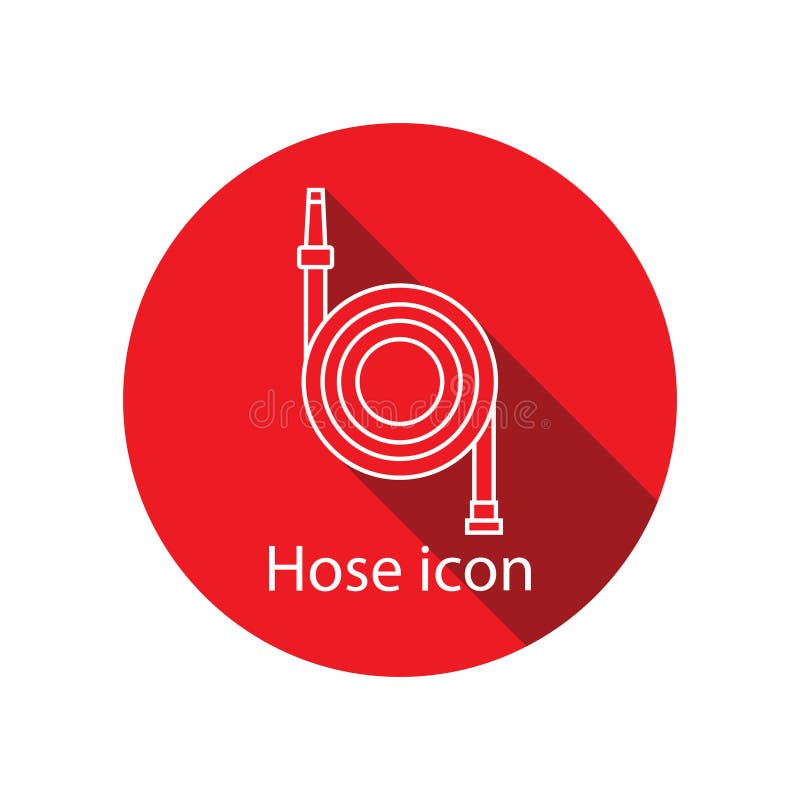 Hose icon vector stock vector. Illustration of hose - 285210999
