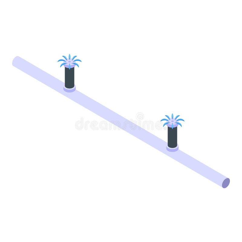 Hose Irrigation Icon Isometric Vector. Water System Stock Illustration ...