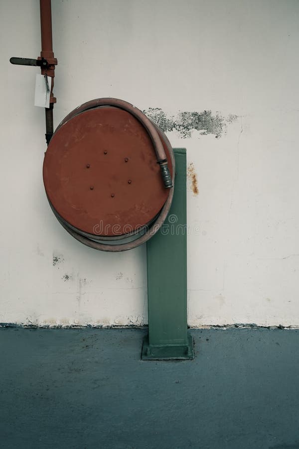 Hose station stock image. Image of vintage, wall, factory - 107065757