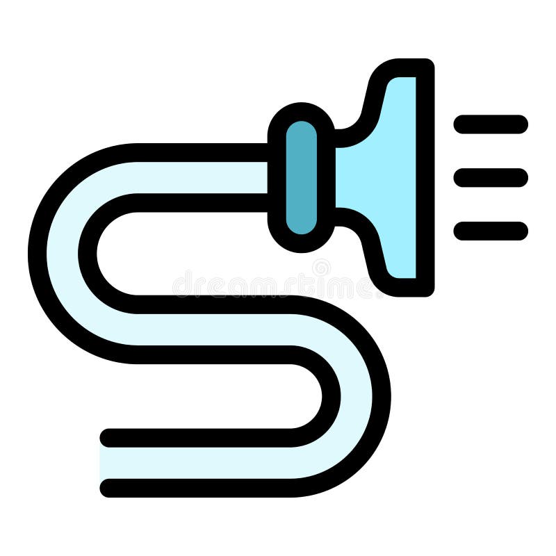 Hose Steam Cleaner Icon Color Outline Vector Stock Vector ...