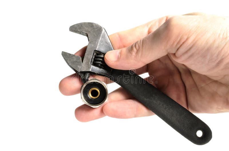 Hose for Water Connection and the Key Stock Photo - Image of rubber ...