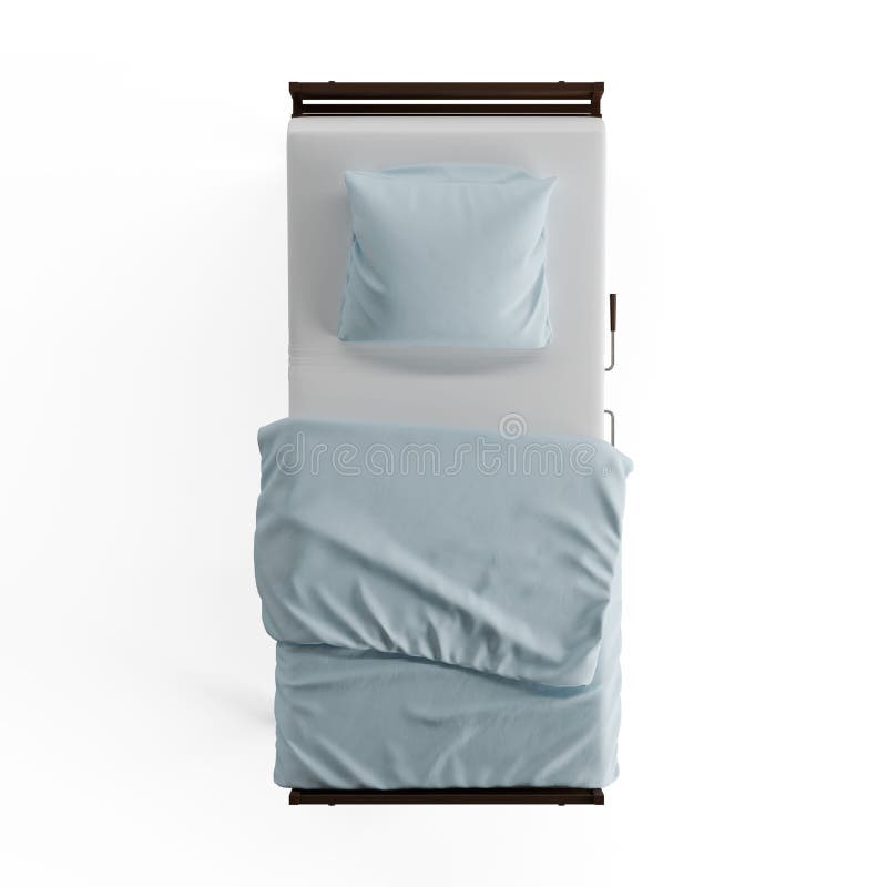 Bed Top View Clipart