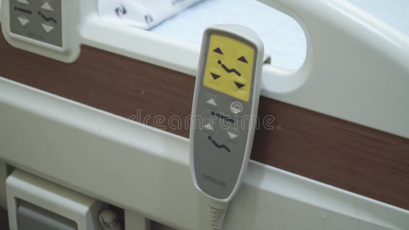 Hospital Bed Position Control Panel with Buttons Stock Video - Video of ...