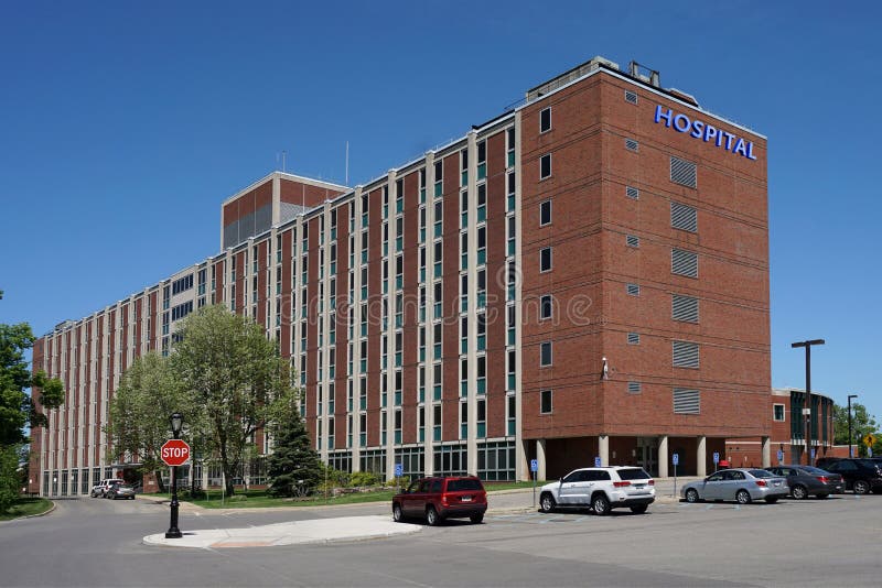 Large hospital building stock image. Image of capital - 38766905