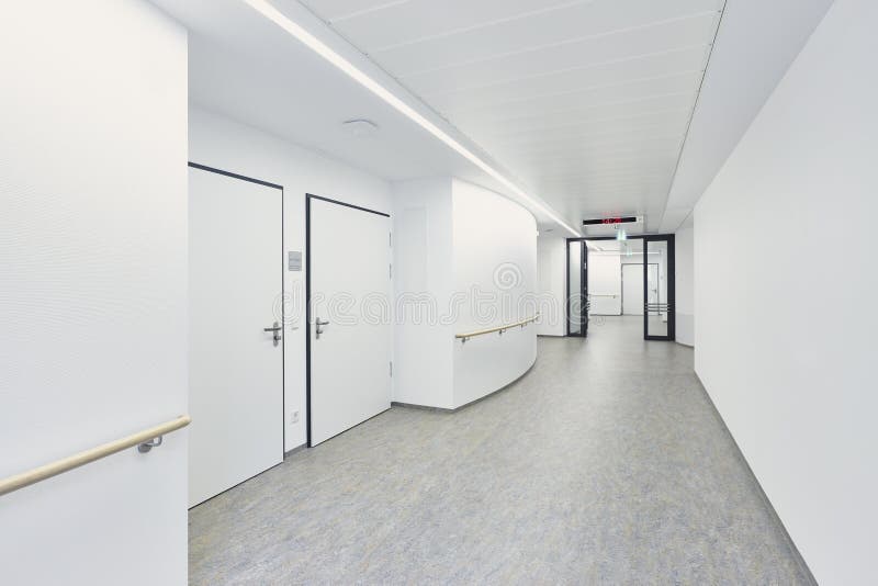 Hospital Corridor Bright White Stock Photo - Image of white, sterile ... Hospital Corridor Bright White Stock Photo - Image of white, sterile ...