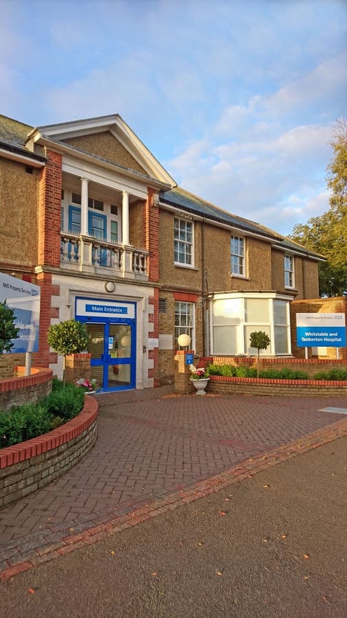 Hospital Da Casa De Campo De Whitstable + De Tankerton Foto de Stock ...