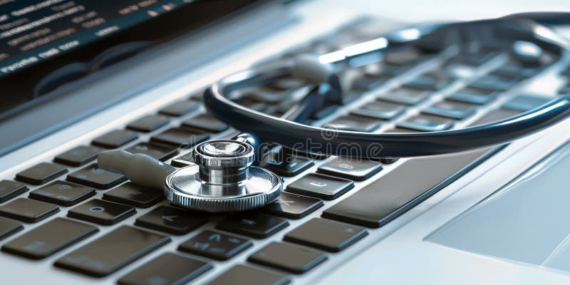 Hospital Data Breach - Medical Data Access Stock Illustration ...