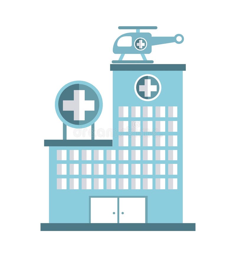 Hospital design stock vector. Illustration of sign, health - 46030281