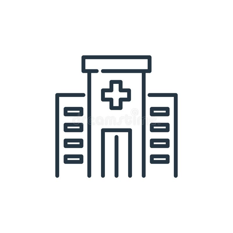 Thin Line Icon Healthcare Hospital Facility Stock Illustrations – 76 ...