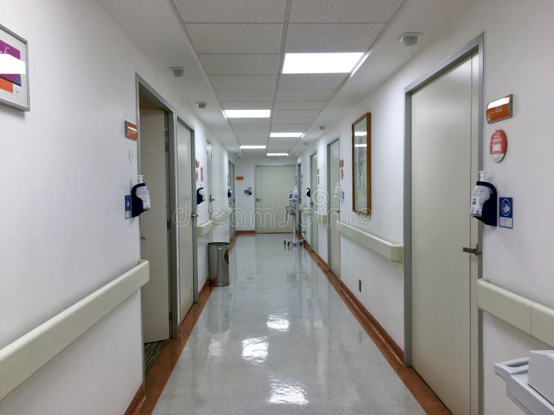 Hospital hall at a clinic stock image. Image of medical - 146572709