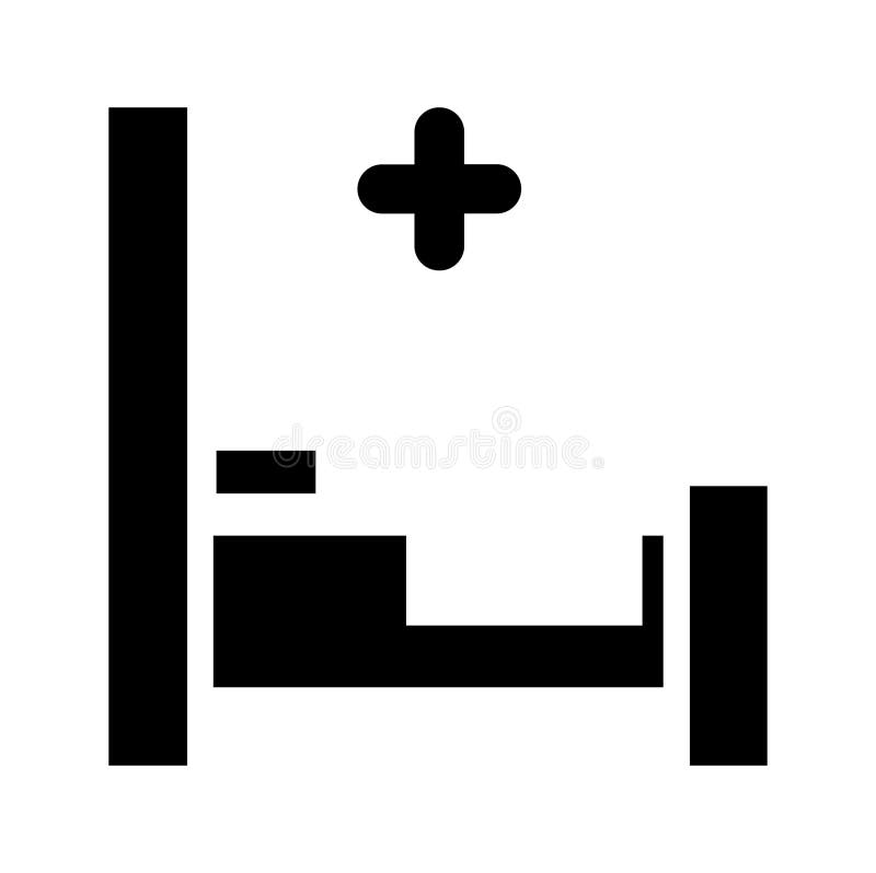 Hospital Bed 3D Icon stock illustration. Illustration of clinic - 359204464