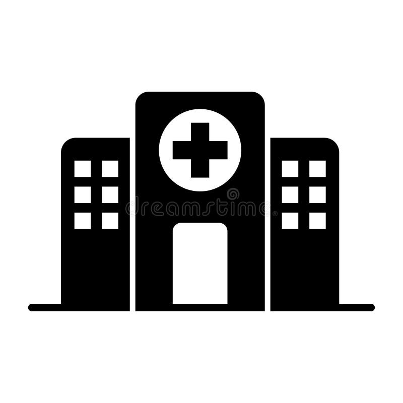 Hospital Icon Vector Design Template Basic RGB Stock Vector ...