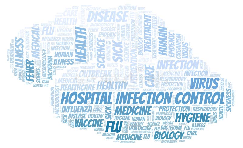 Infection Hospital Typography Word Cloud Create with the Text only ...