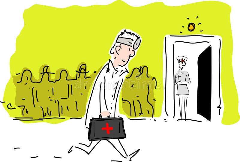 Postman stock illustration. Illustration of caricature - 4030914