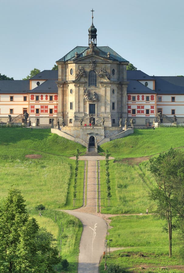 Hospital Kuks in Czech Republic Stock Photo - Image of czech, republic ...