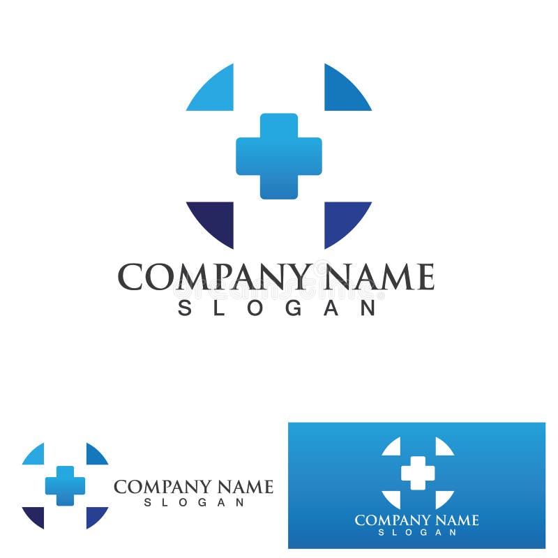 Hospital Logo and Symbol Vector Stock Illustration - Illustration of ...