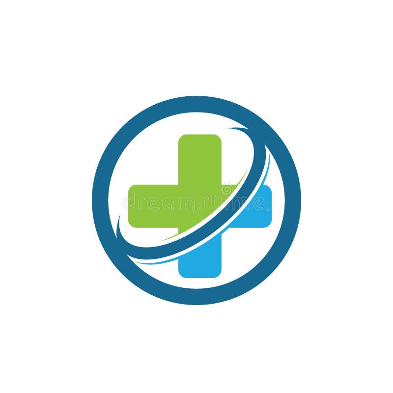 Health Hospital Logo and Symbol Template, Green Logo Vector Stock ...