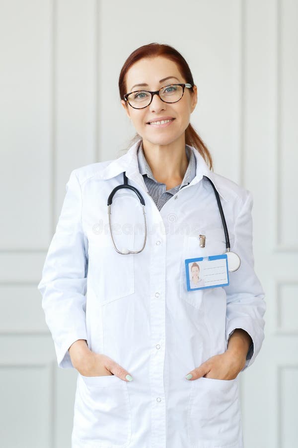 Doctor at work stock photo. Image of intern, portrait - 115751260