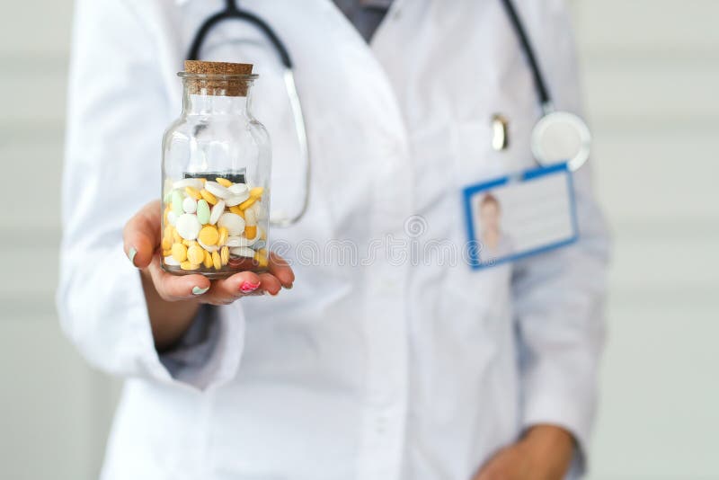 Doctor at work stock image. Image of occupation, apothecary - 115751341