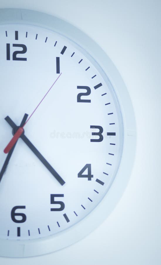 Hospital Operating Room Clock Stock Photo - Image of hands, time: 64896046