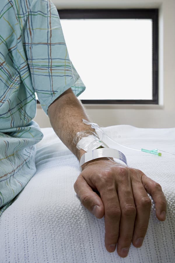 Hospital patient stock image. Image of intravenous, examination - 62561023