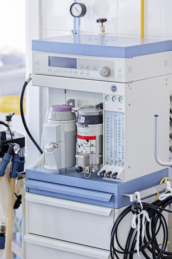 Artificial Lung Ventilation Device Equipment Stock Photo - Image of ...