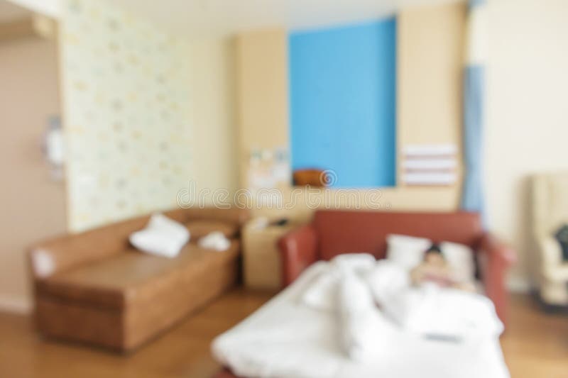 Hospital Room Interior Abstract Blur Background Stock Photo - Image of ...