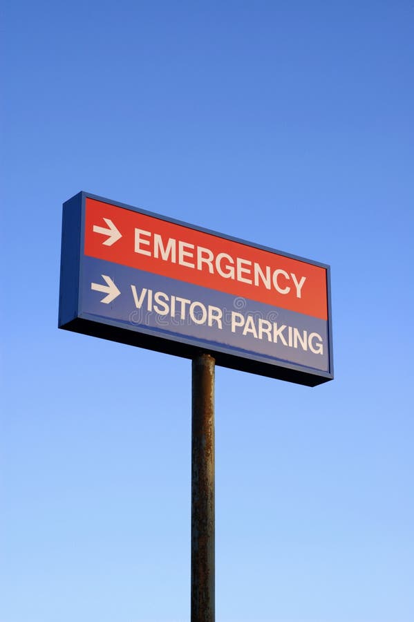 Hospital Sign stock image. Image of room, parking, healthcare - 4602963