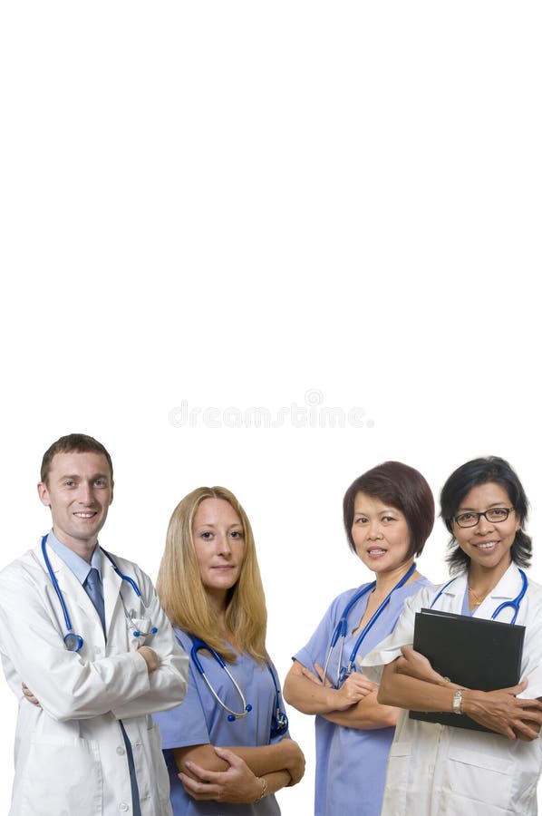 An Orderly Mopping the Floor in a Hospital Stock Photo - Image of ...