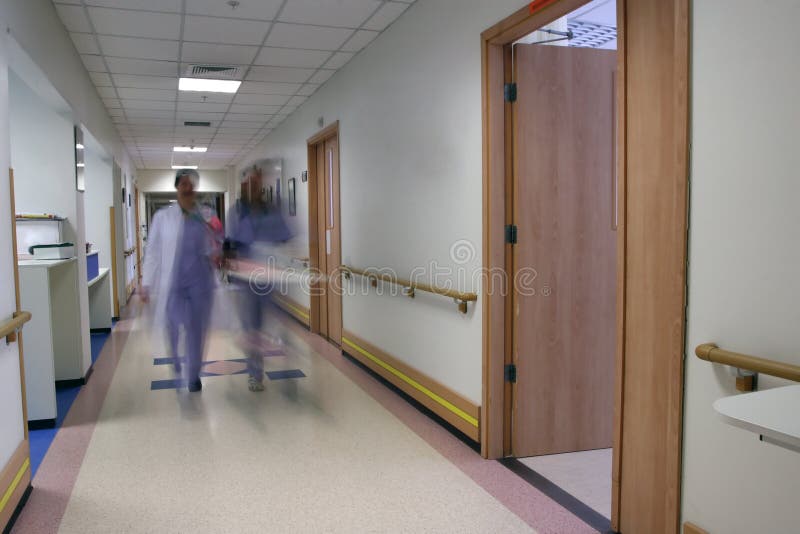 Hospital Staff stock image. Image of corridor, ward, nurse - 19109869