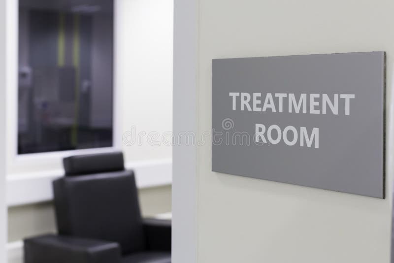 Hospital treatment room. stock image. Image of room, pandemic - 48109783