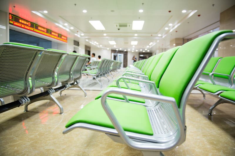 Hospital waiting room stock image. Image of area, door - 14587979