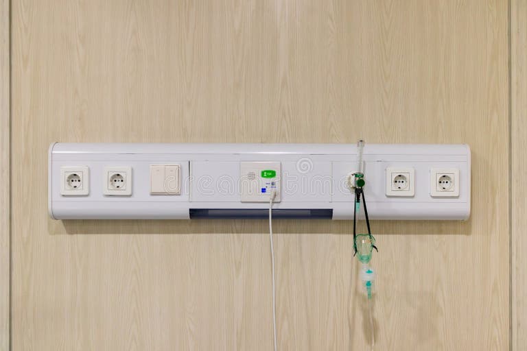 Hospital Wall Panel with Nurse Call Button System, Medical Oxygen ...