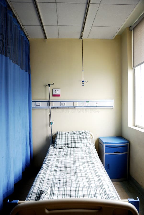 Hospital ward stock image. Image of blue, sick, injury - 20882259