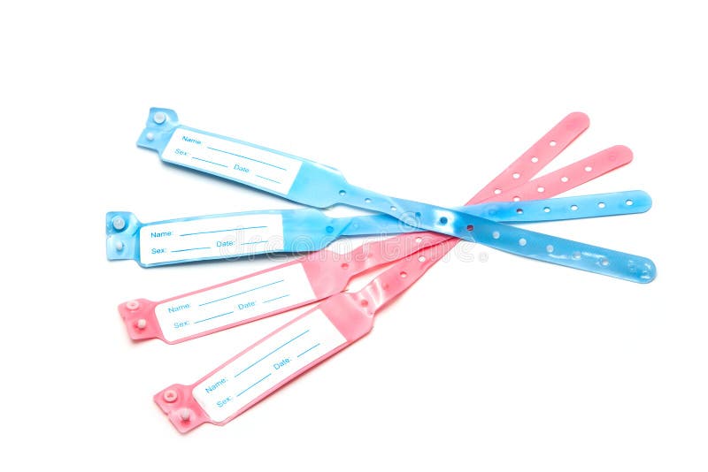 Hospital wrist tag stock image. Image of band, identification - 26233901