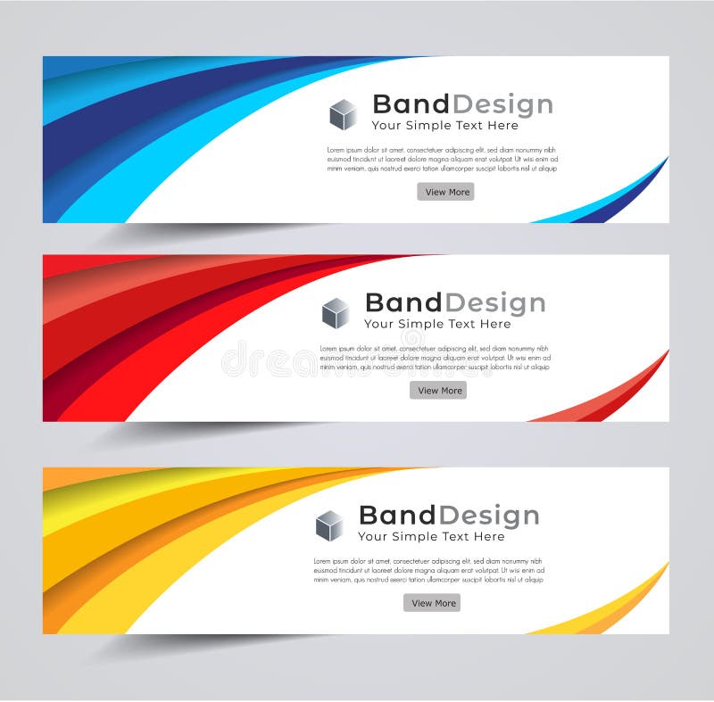 Header Banner Social Design Vector Frame Background. Used for Cover ...