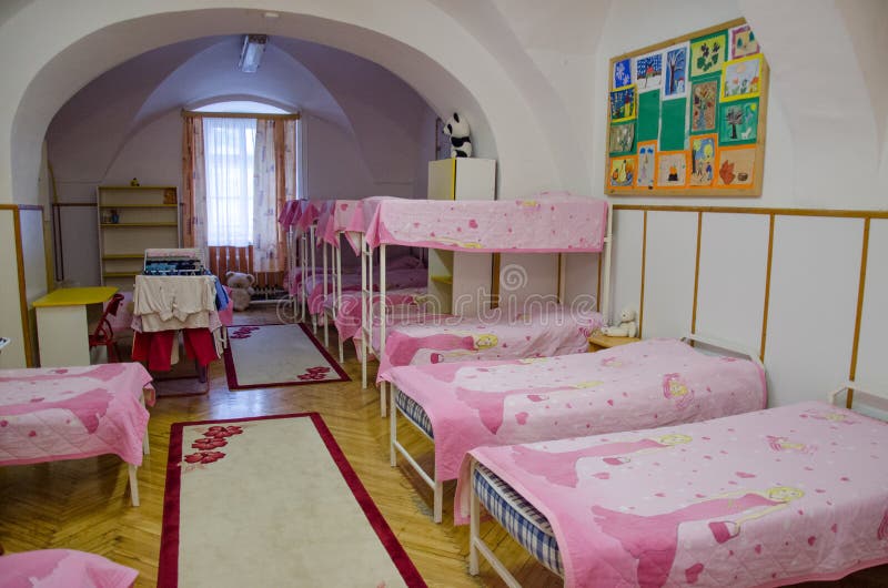 Hostel with beds stock image. Image of child, beds, travel - 40725987