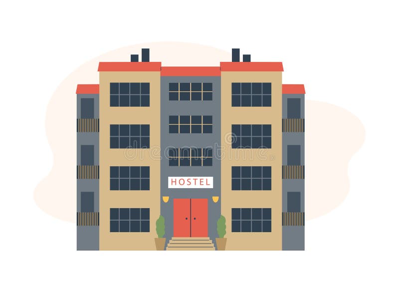 Hostel Building Images